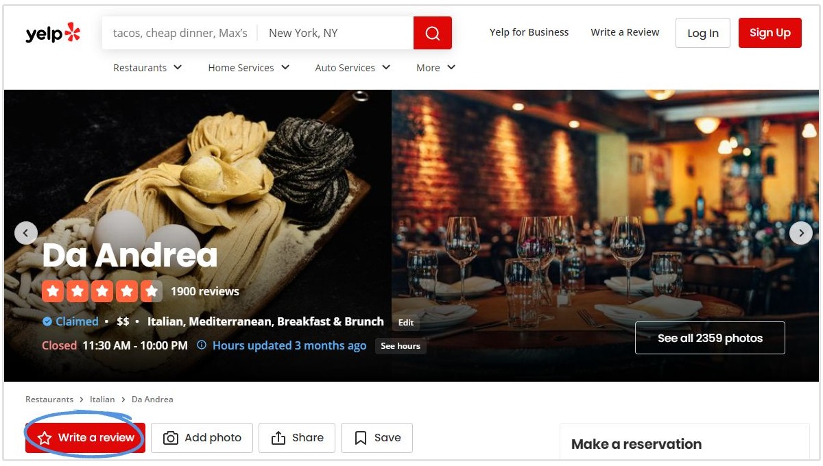 How to Get a Yelp Review Link for Your Business