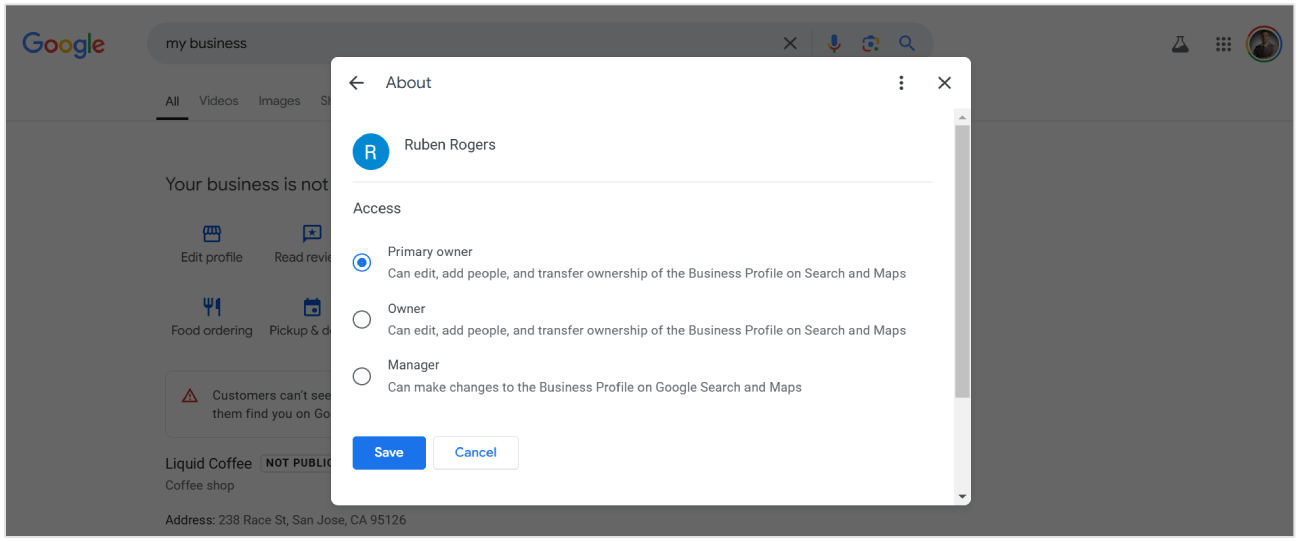 How to Transfer Google Business to Another Email